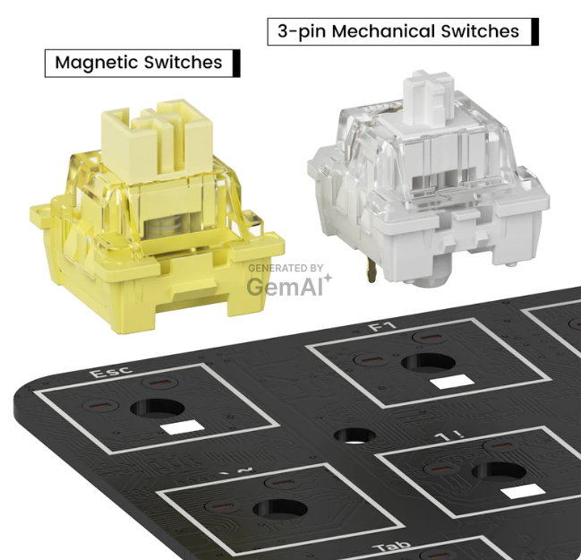 คีย์บอร์ด MonsGeek M1 HE เคสอลูมิเนียม Magnetic switch – Akko Thailand